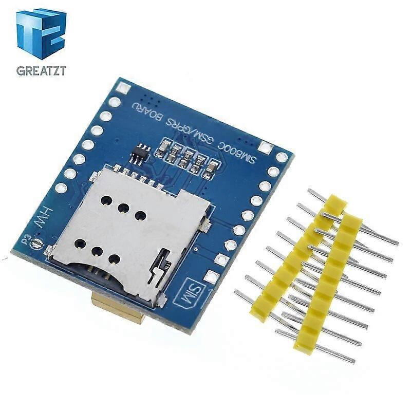 SIM800C GSM GPRS-modul 5V / 3.3V TTL-udviklingskort IPEX med Bluetooth og TTS til Arduino STM32 ...