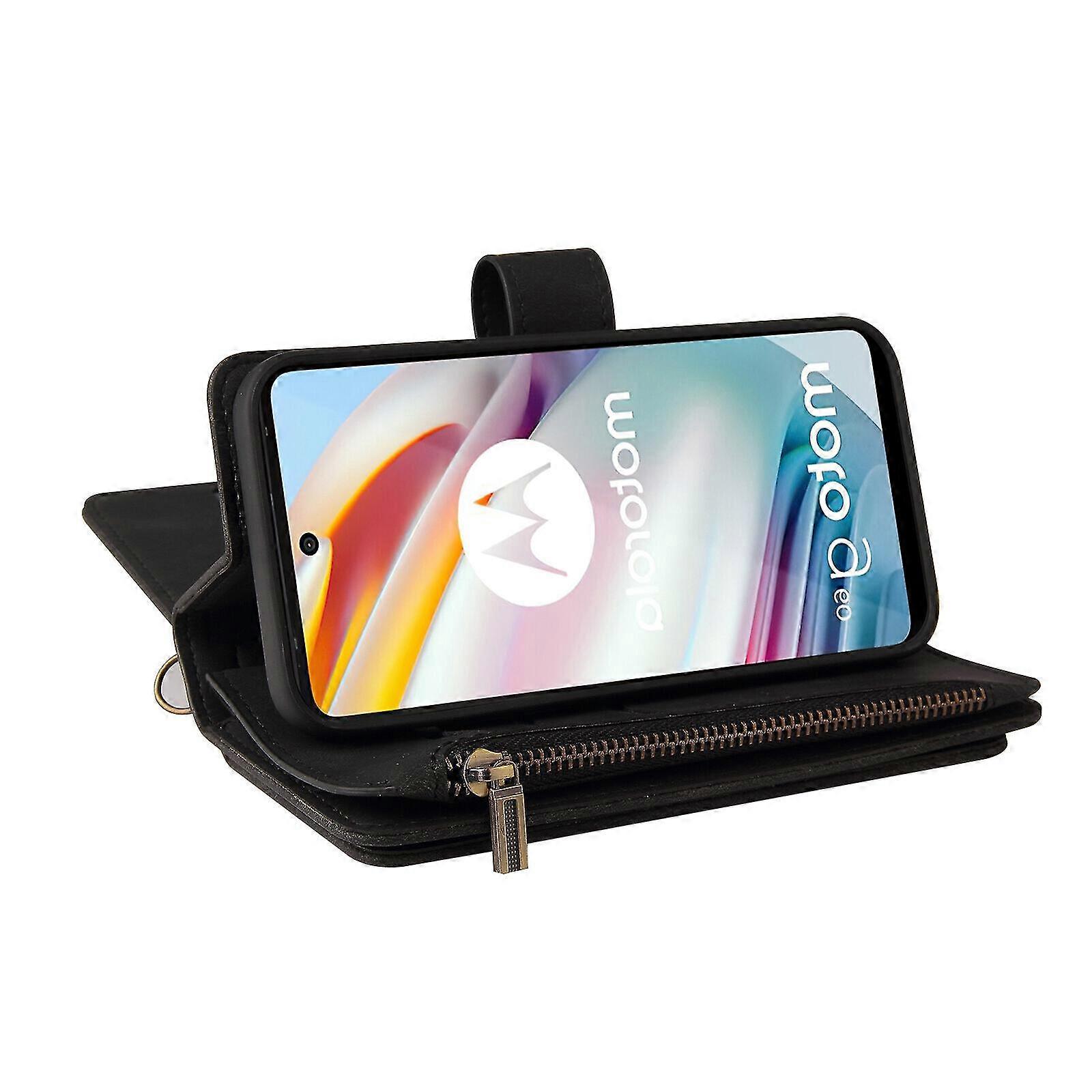 New Compatible With Motorola Moto G60 Case Wallet Flip Card Holder Pu ...