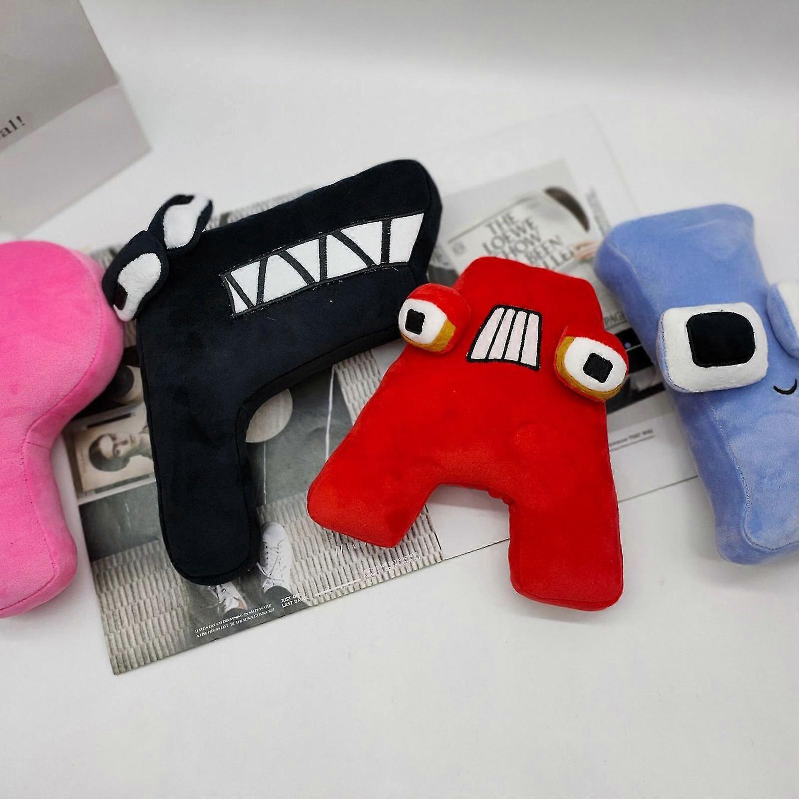 Alphabet Plush Doll Kids Gift Home Decor - Educational Abc Letter Lore ...