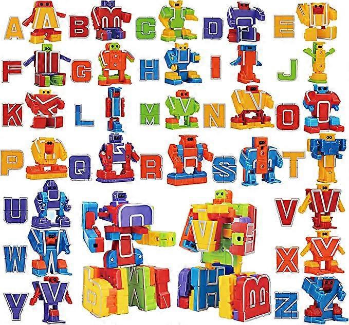 Alphabet Robots Toys for Kids, ABC Learning Toys, Alphabots, Letters ...