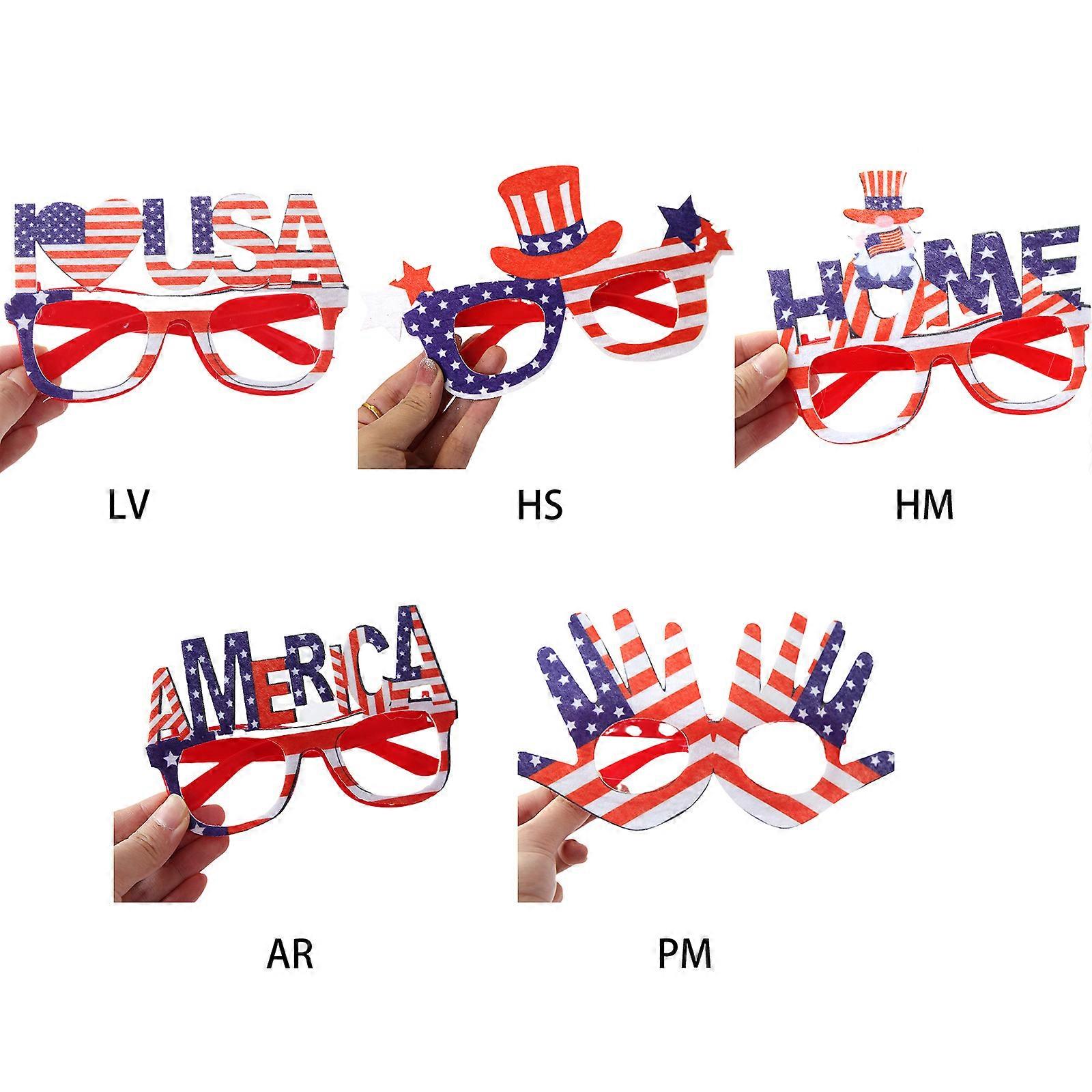 American Flag Glasses Party Patriotic Party Glasses 4th Of July Glasses ...