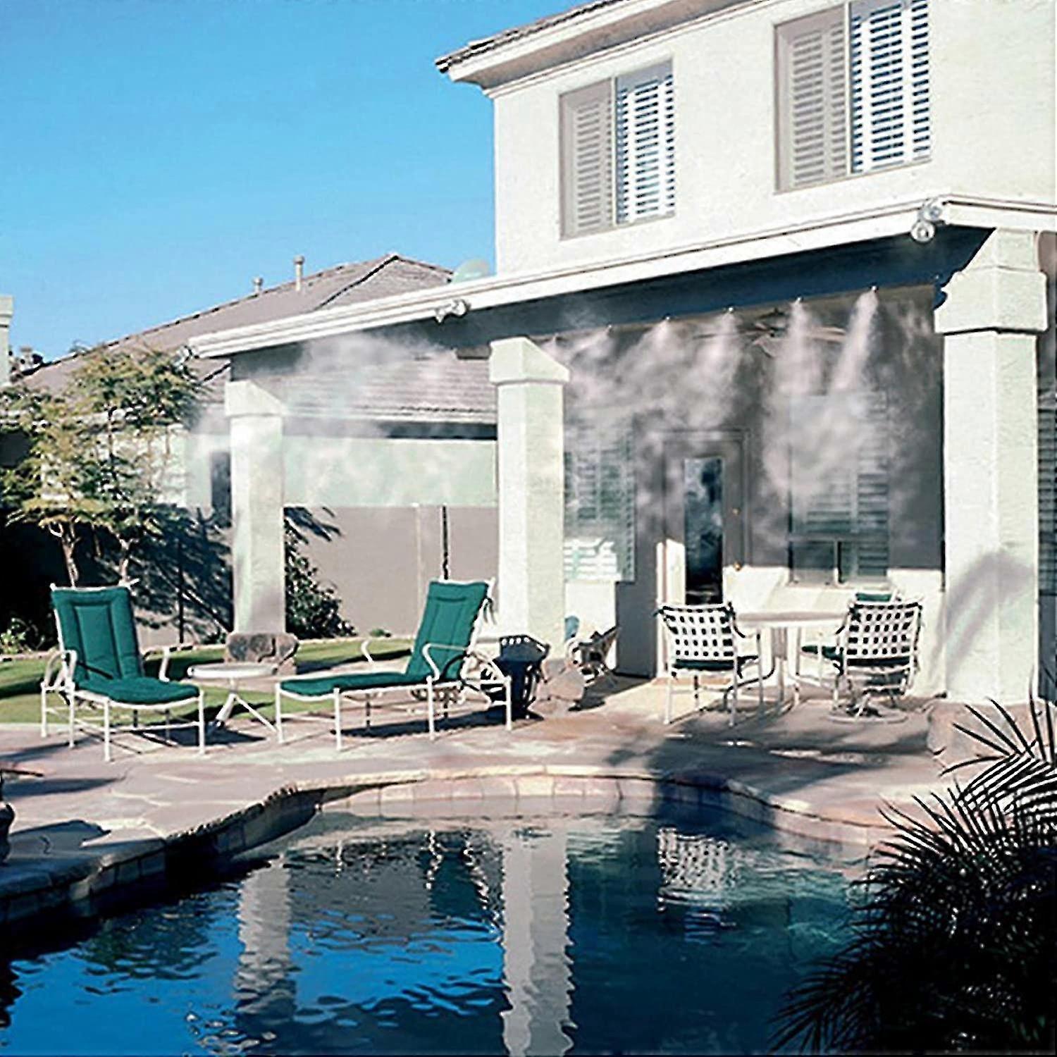 Water Mister,Misters for Outside Patio | Backyard Water Mister Kit Mist ...