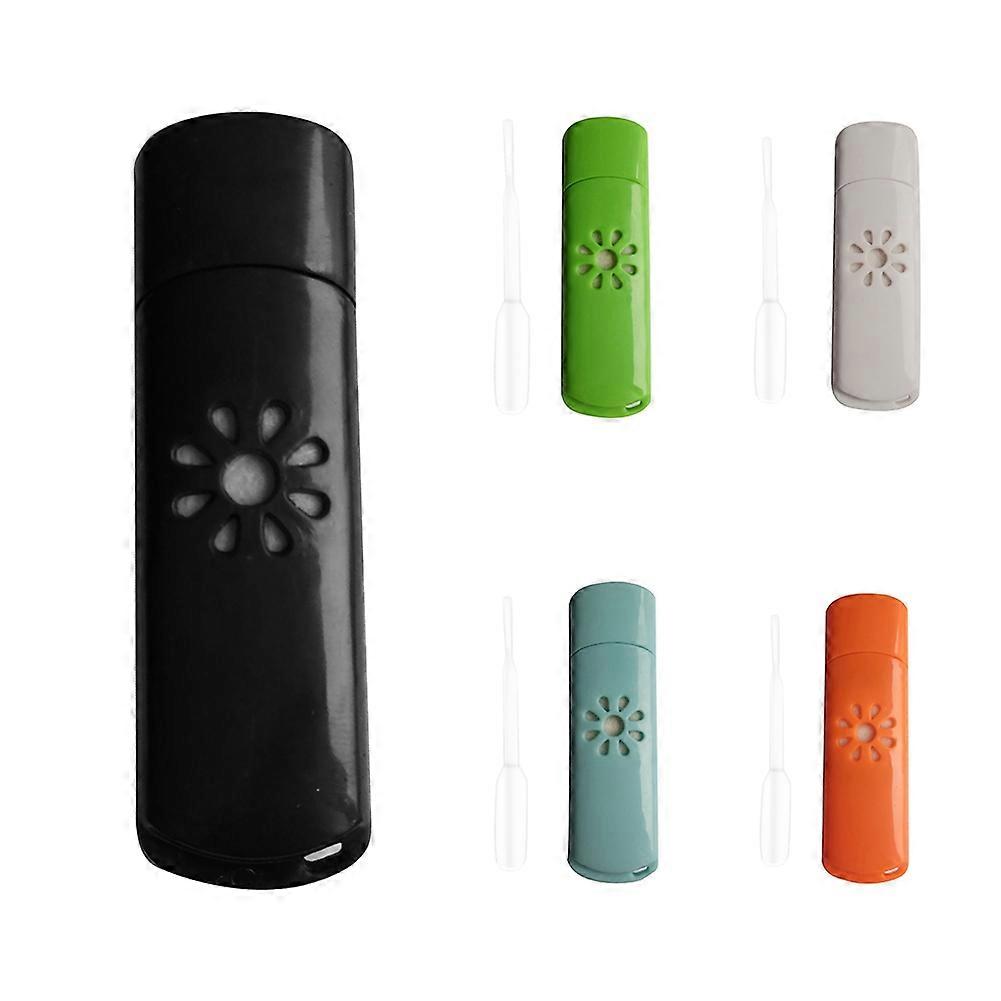 Mini USB Essential Oil Diffuser Aroma Air Fresh LED Light Quiet ...