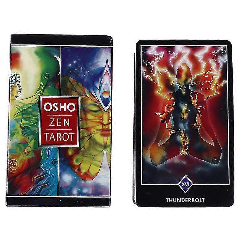 Osho Zen Tarot Cards Prophecy Divination Deck Family Party Board Game ...