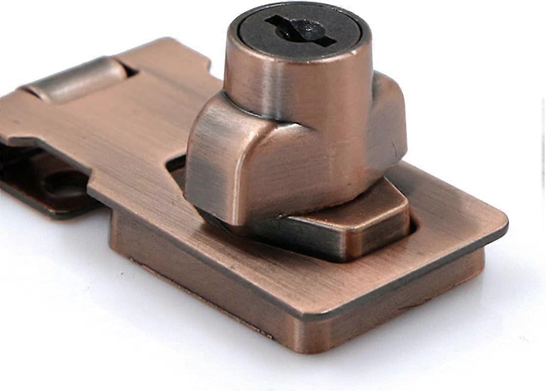 Door Latch Lock Hasp - 2 pcs Door Latch Buckle with Padlock and Key ...