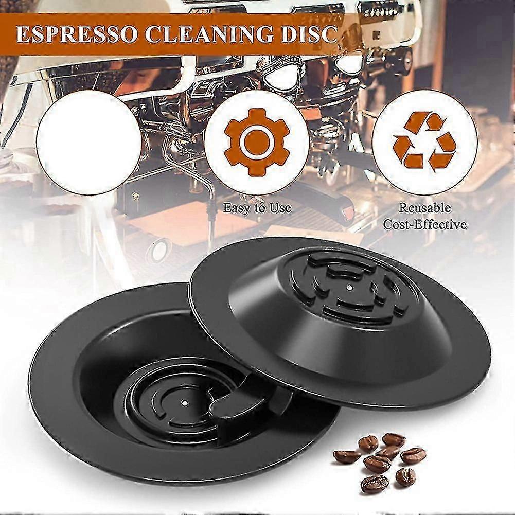 Silica Cleaning Disc 4 Pcs Espresso Backflush For Espresso Machines Compatible With Cleaning ...