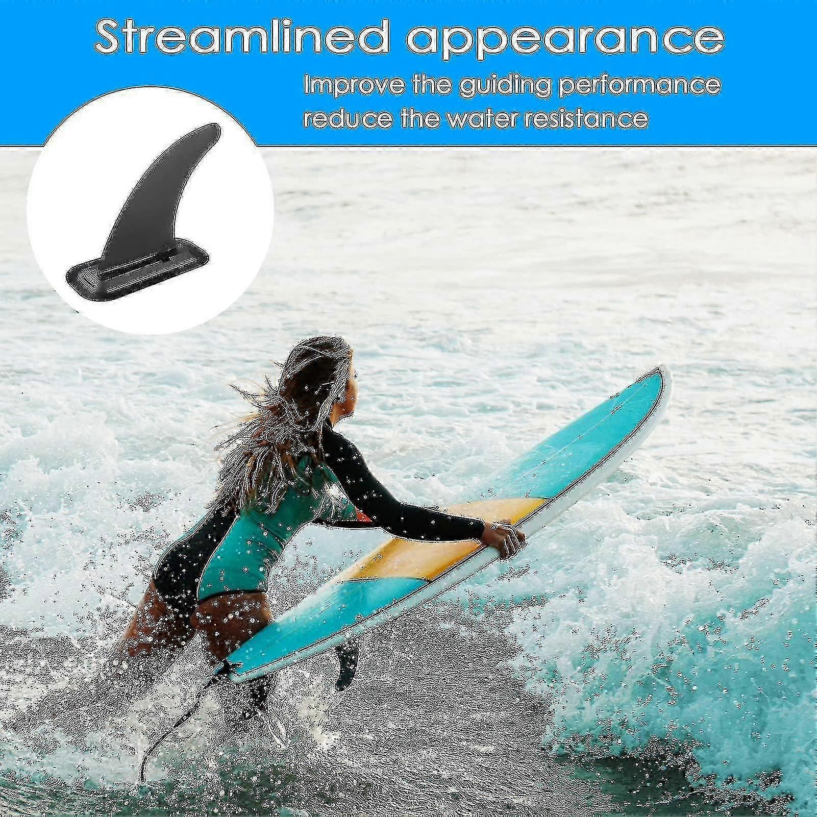 8 Inch Removable Universal Surfboard Sup Fin With Fin Base, Detachable ...