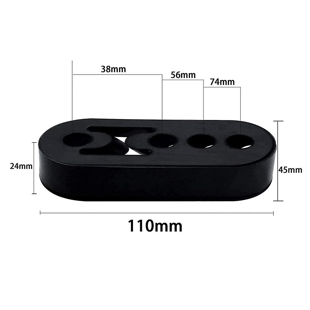 Car Universal Rubber Exhaust Hanger Bushing Muffler Insulators | Fruugo UK