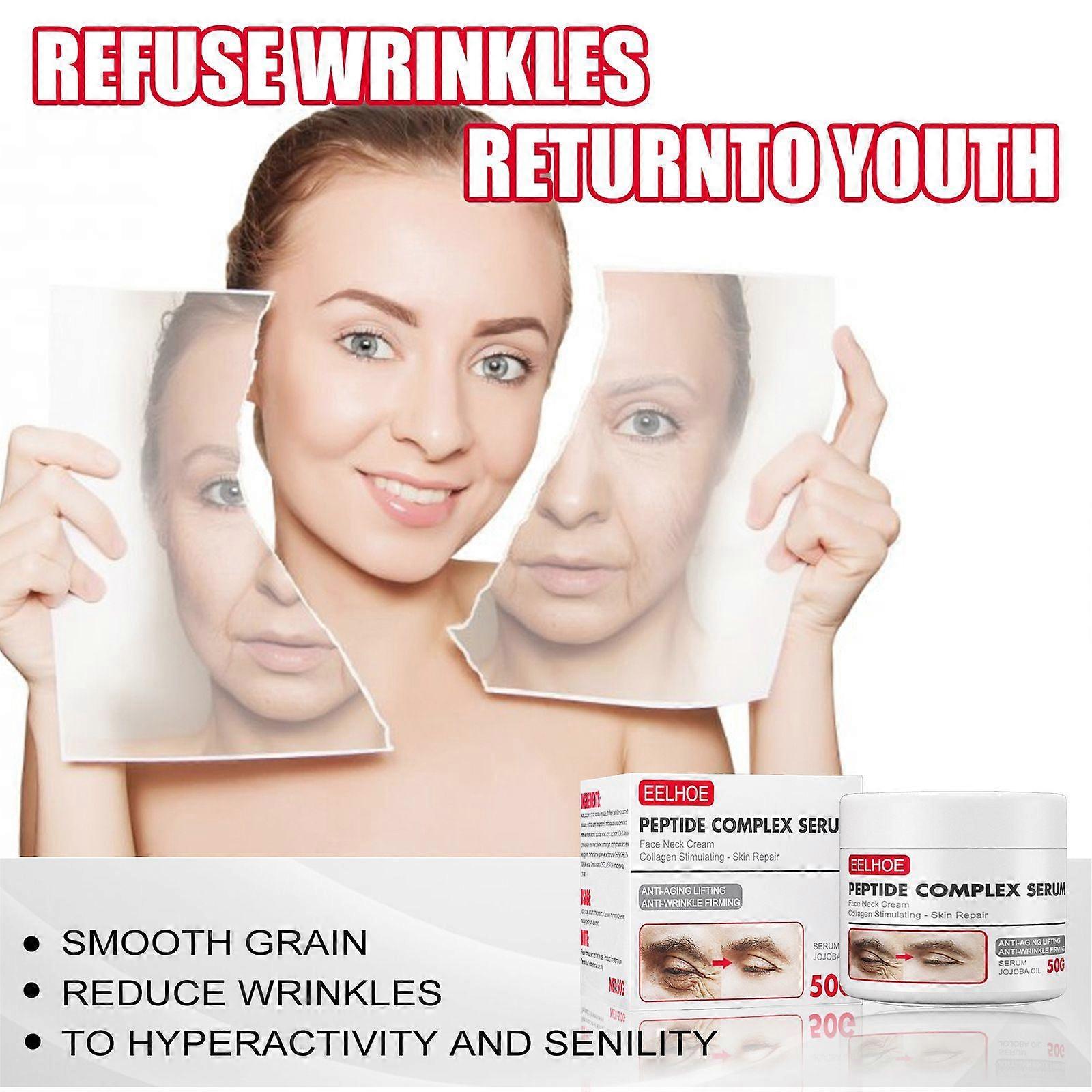 Anti-wrinkle anti-aging cream Facial lightening fine lines Lifting and ...