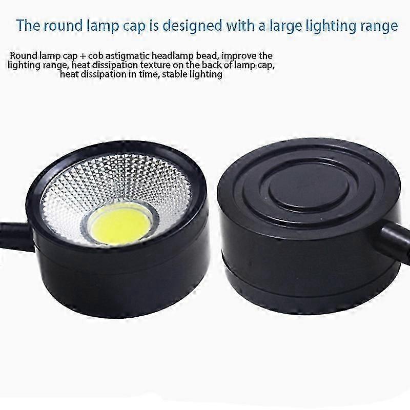 LED Work Light Magnetic Base Flexible Gooseneck Lamp 220V 5W for Lathe ...