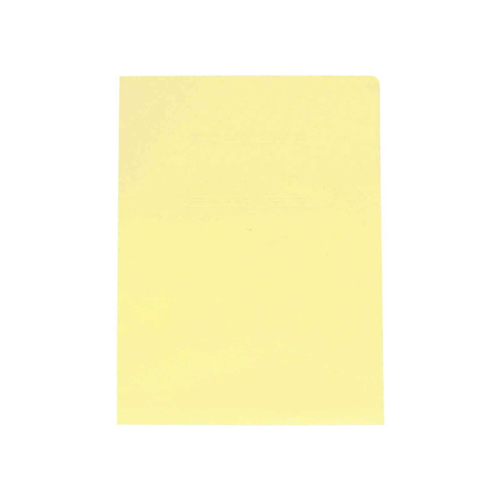 LKWLPD 2 Pcs Yellow A4 Plastic File Folders with Fasteners, L-Shaped ...
