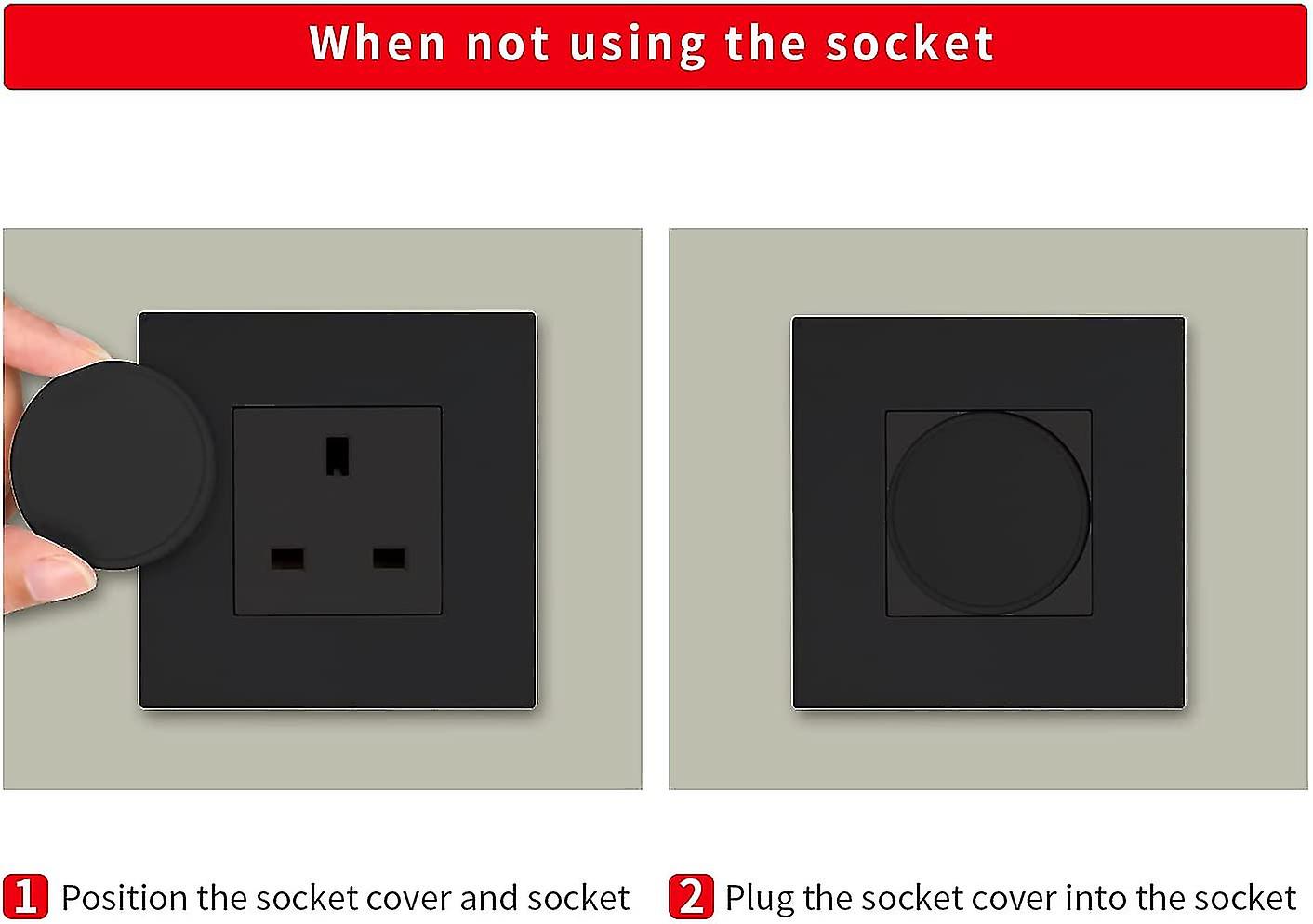 20 Packs Baby Home Safety Socket Covers Child Proof Plug Socket ...