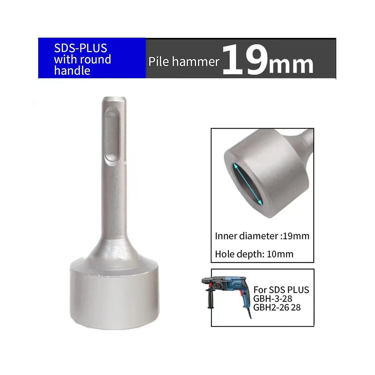 Sds Plus Ground Rod Driver For Rotary Hammer Drills Metal , Ground Rod ...