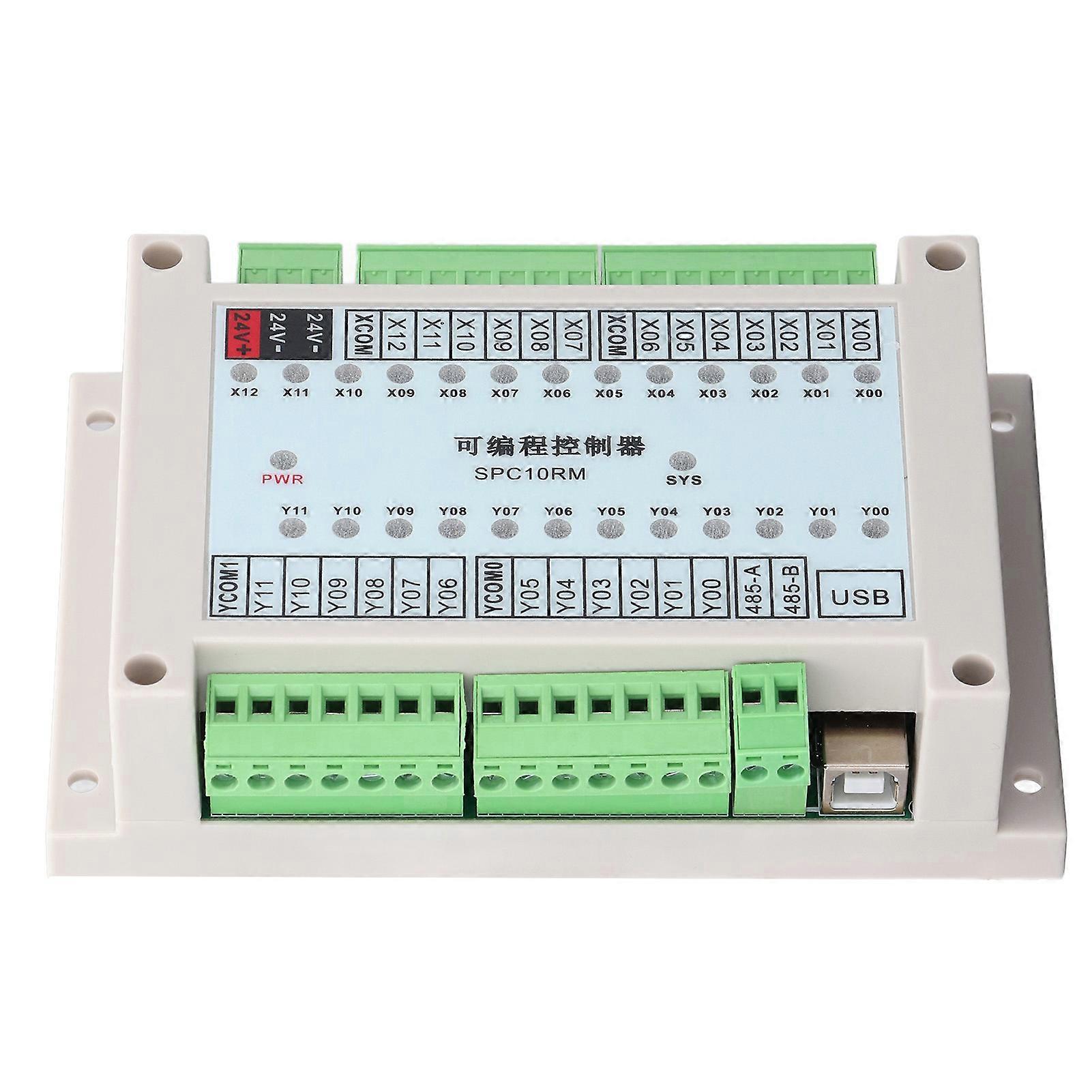 Programmable Logic Controller with 13 Inputs and 12 Outputs 24V DC Sequence Timing Relay | Fruugo UK
