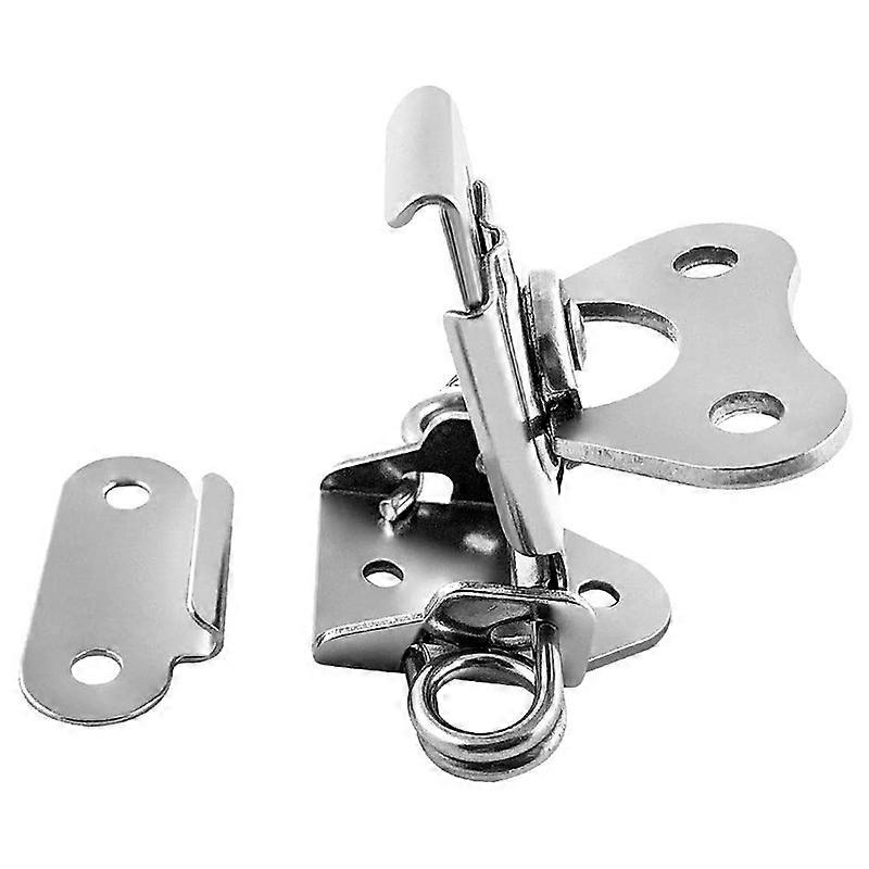 4 Pack 304 Stainless Steel Twist Latch with Keeper and Spring Butterfly ...