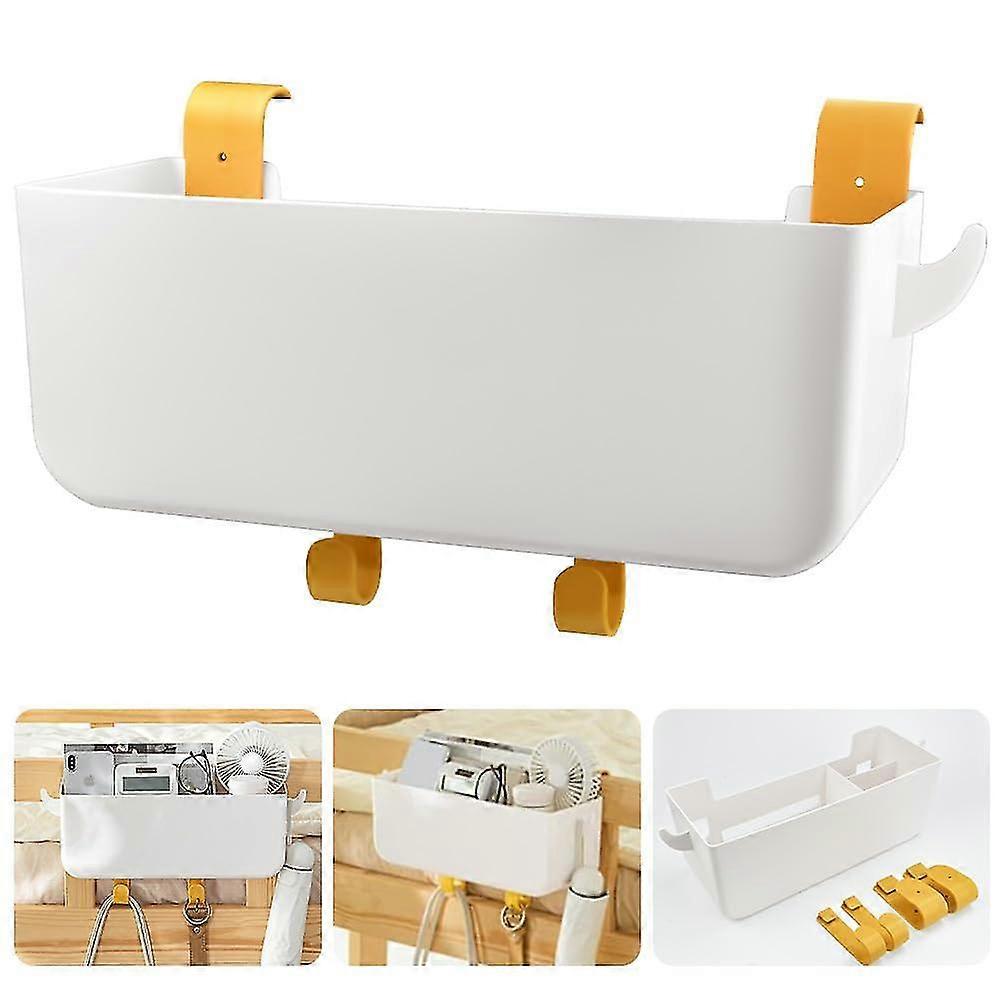 Bedside Hanging Storage Basket Plastic Dorm Bedside Holder Bunk Bed ...