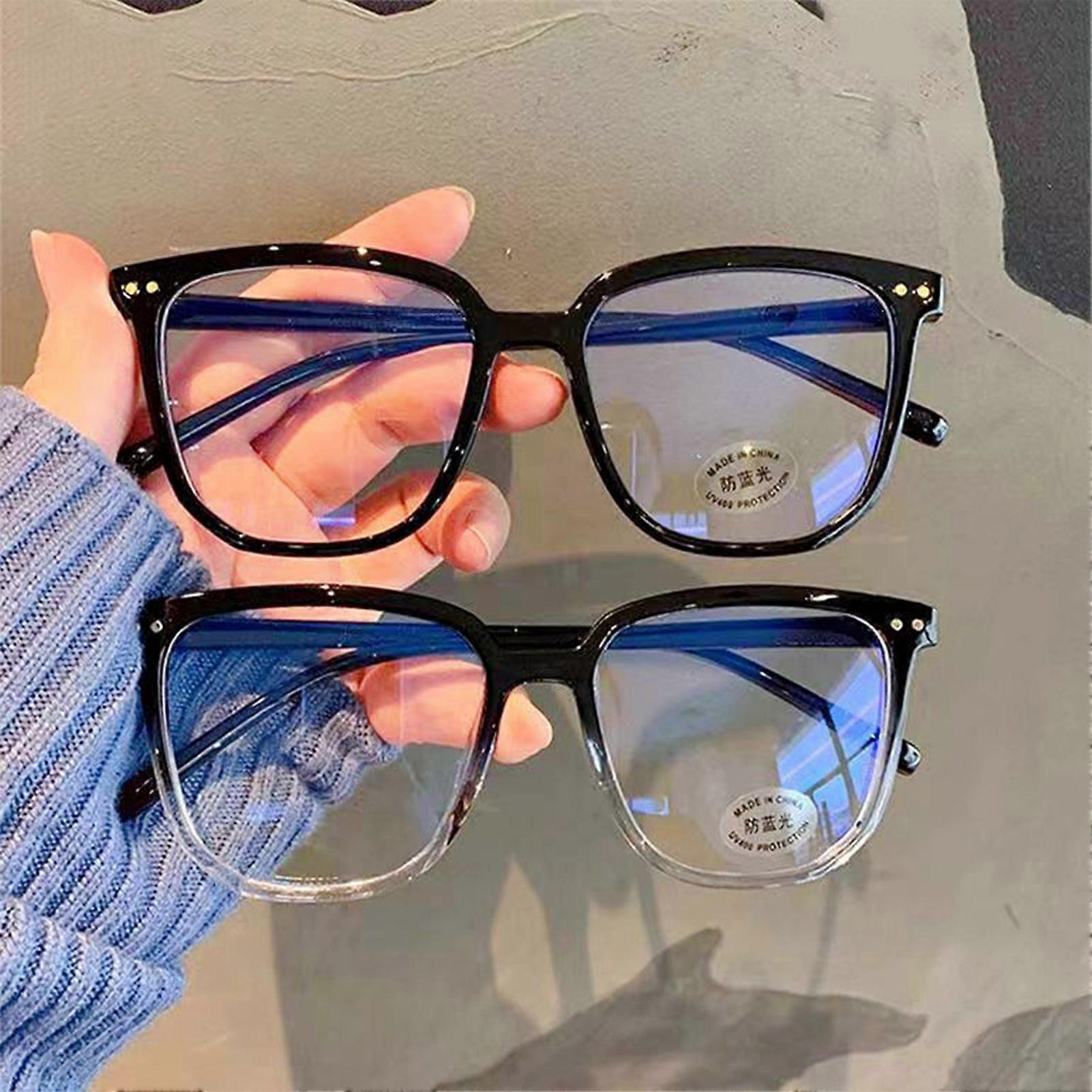 Unisex Blue Light Blocking Glasses Lightweight Non Prescription Glasses ...