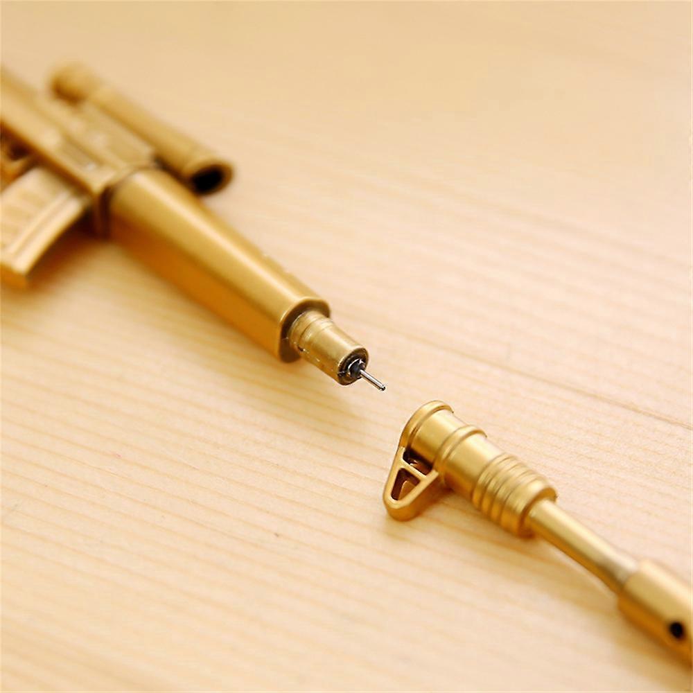 1Pc Rifle Shape Black Ink Ballpoint Pen Stationery Ball Point Novelty ...