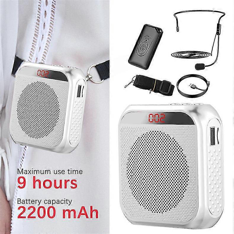 Voice Amplifier, Portable Microphone Speaker, Teacher Classroom ...