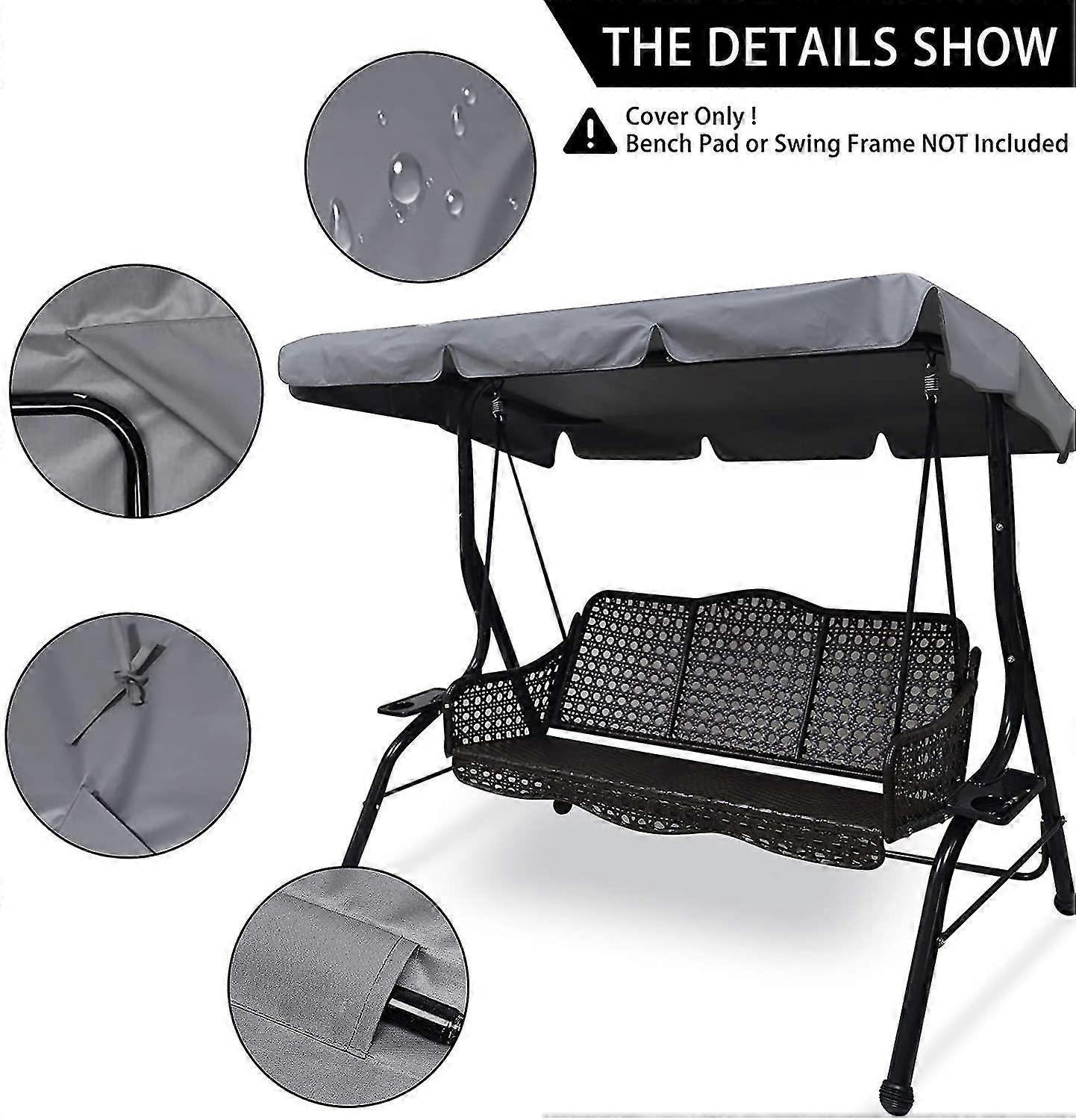 Replacement Canopy For Garden Swing, Replacement Cover, Swing Canopy ...