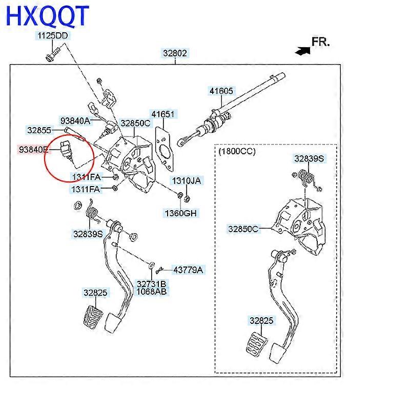 Clutch Position Switch SWITCH ASSY-IGN LOCK For Accent Elantra Getz H-1 ...