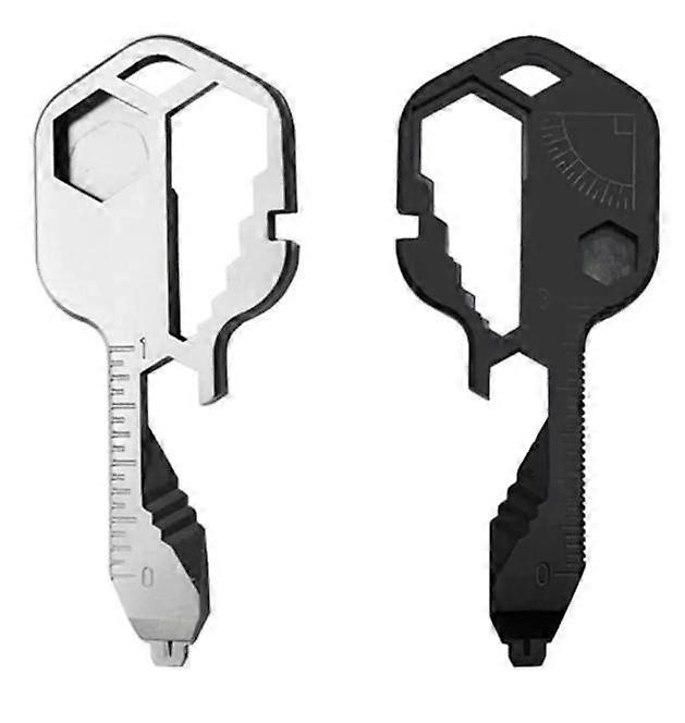 Multi-Tool Key Shaped Pocket Tool For Keychain With Bottle Opener 24 IN ...