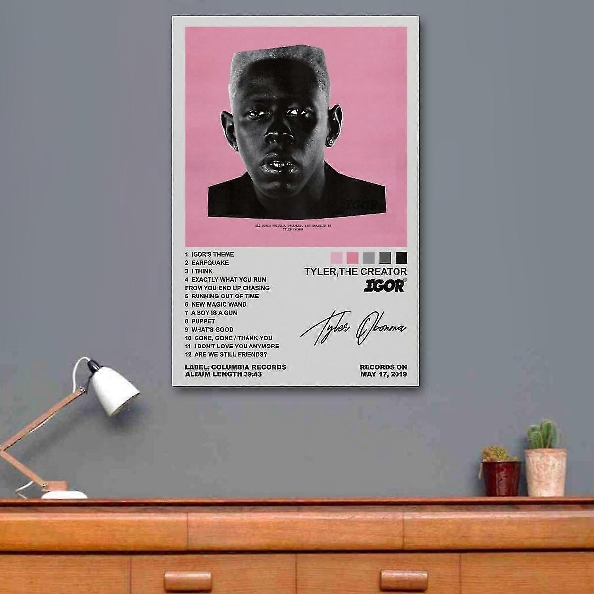 Tyler The Creator Igor Poster For Aesthetic Poster Rative Ing Art Posters Bed Ing | Fruugo UK