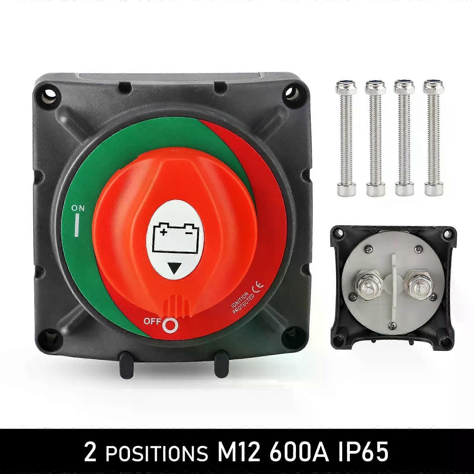 600A Heavy-duty battery switch Truck/yacht Heavy Duty On-Off Battery ...