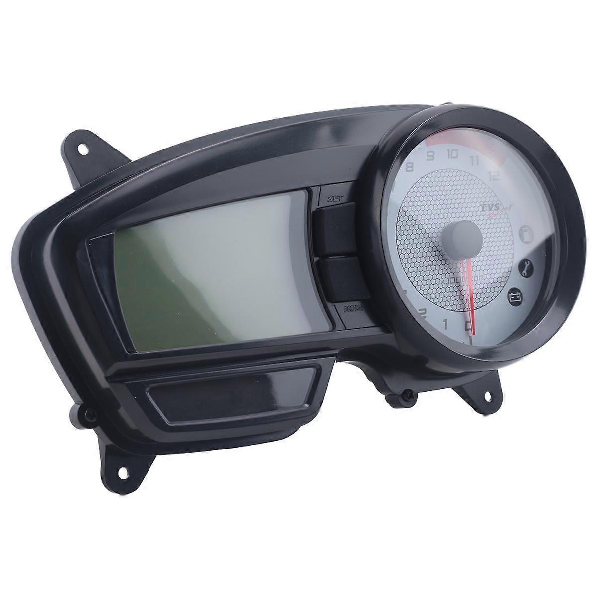 Motorcycle Tachometer Digital Odometer Motocross Speedometer Meter Gauge Dirt Bike for TVS ...