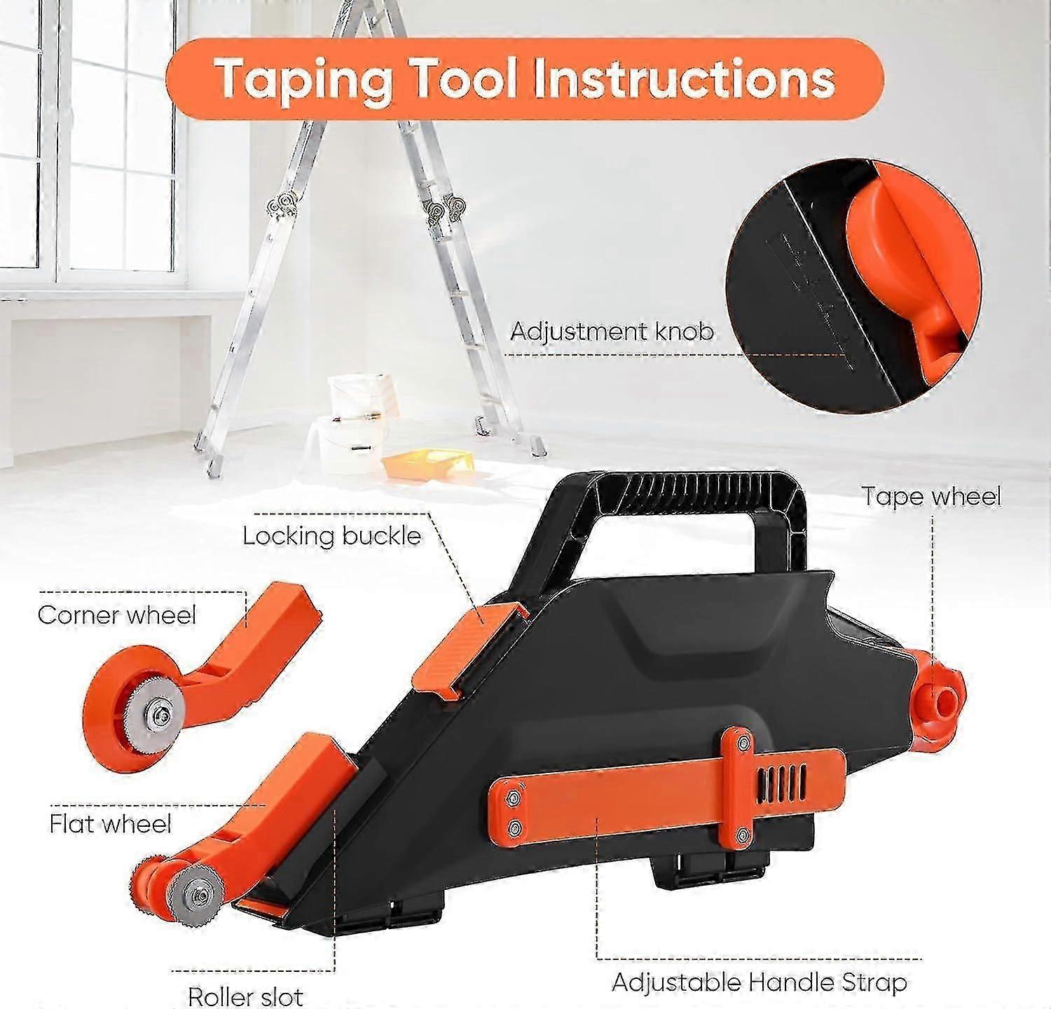 Banjo Taping Tool, Plastic Banjo With Corner Wheel, Placo Banjo With ...