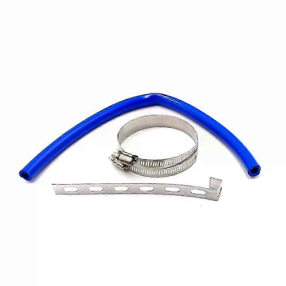Full Set 3 76mm Car Cold Air Intake System Turbo Induction Pipe Tube ...