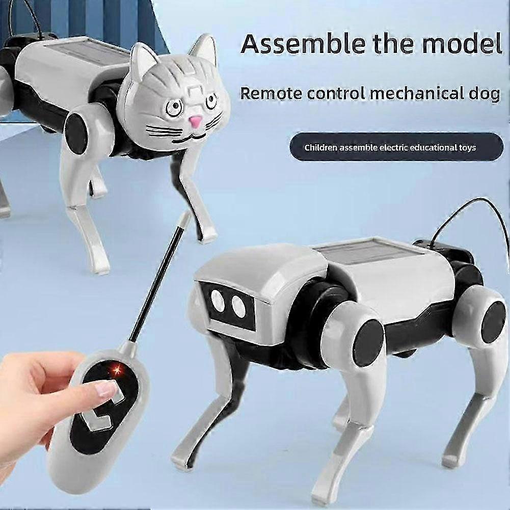 2025 Robot dog (A)$ Remote control robot dog assembly set men's robot ...