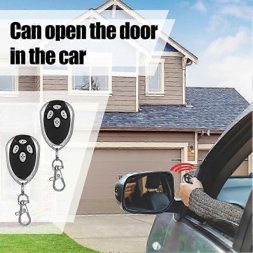 4 Pcs 4 Channels Gate Opener Remote Compatible for Aleko LM123 433 ...