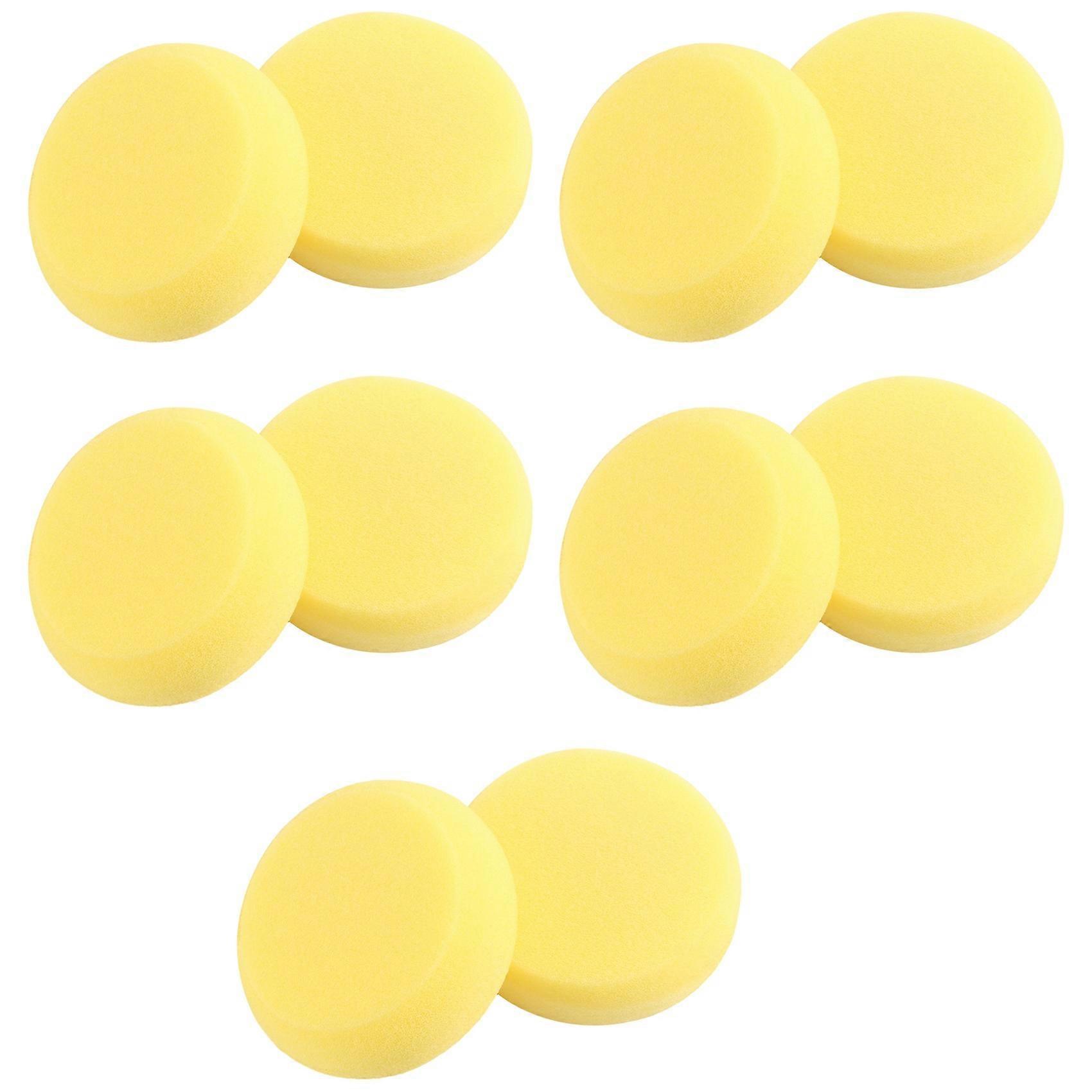 10Pcs Round Synthetic Artist Paint Sponge Craft Sponges for Painting ...