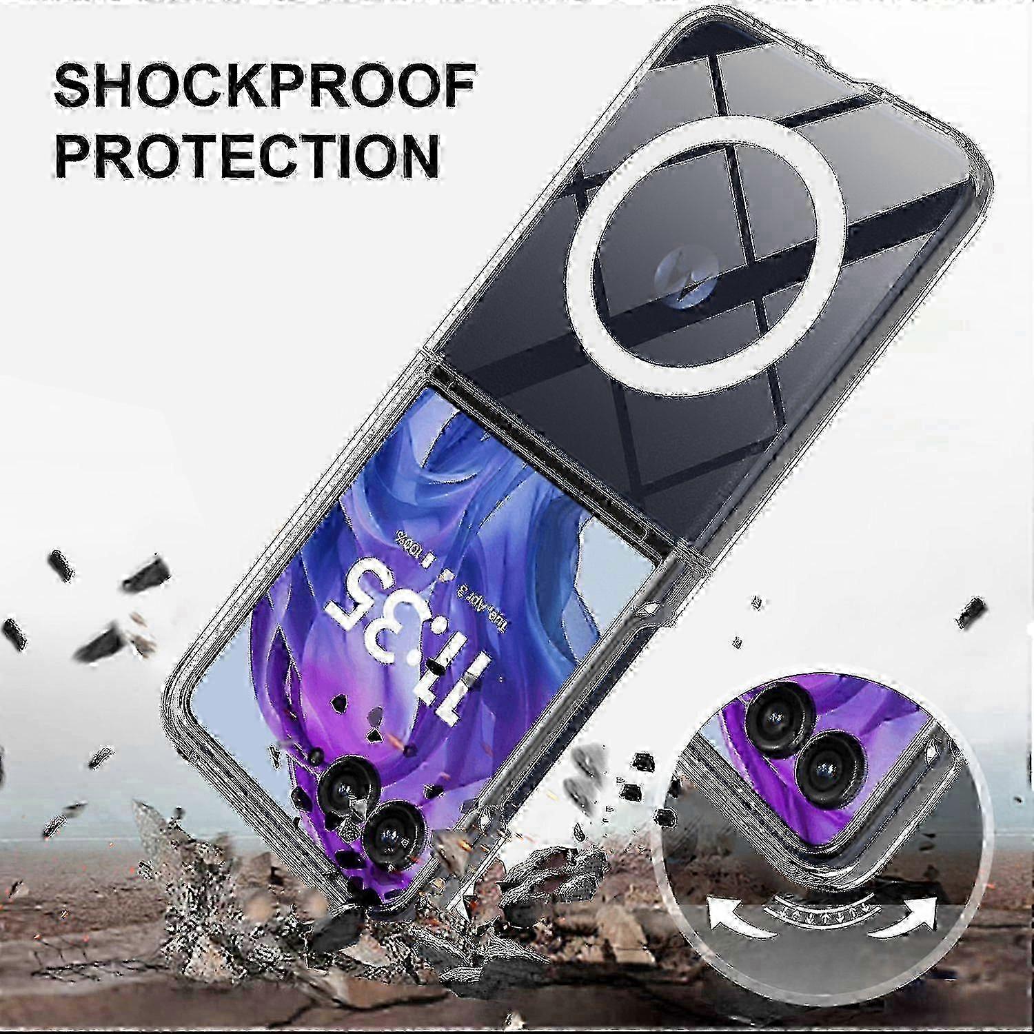 Motorola Razr 60 Ultra and Plus 2025 Clear TPU and Acrylic Magnetic ...