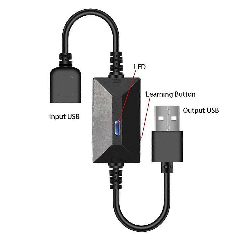 USB Wireless RF Remote Control Switch Power on/OFF for LED Light Strip ...
