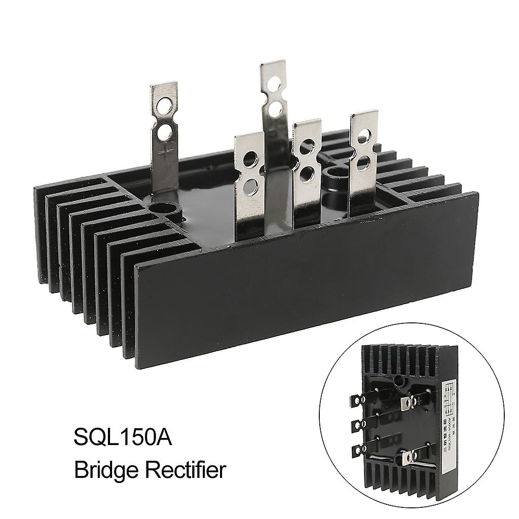 Mdq 5-terminal Black Three Phase Charger Diode Bridge Rectifier 150a ...