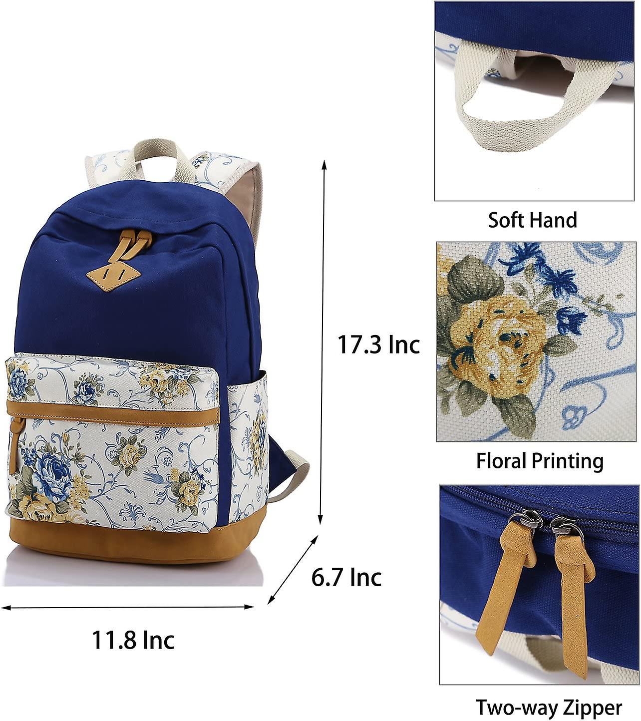 Floral Backpacks For Teenage Girls