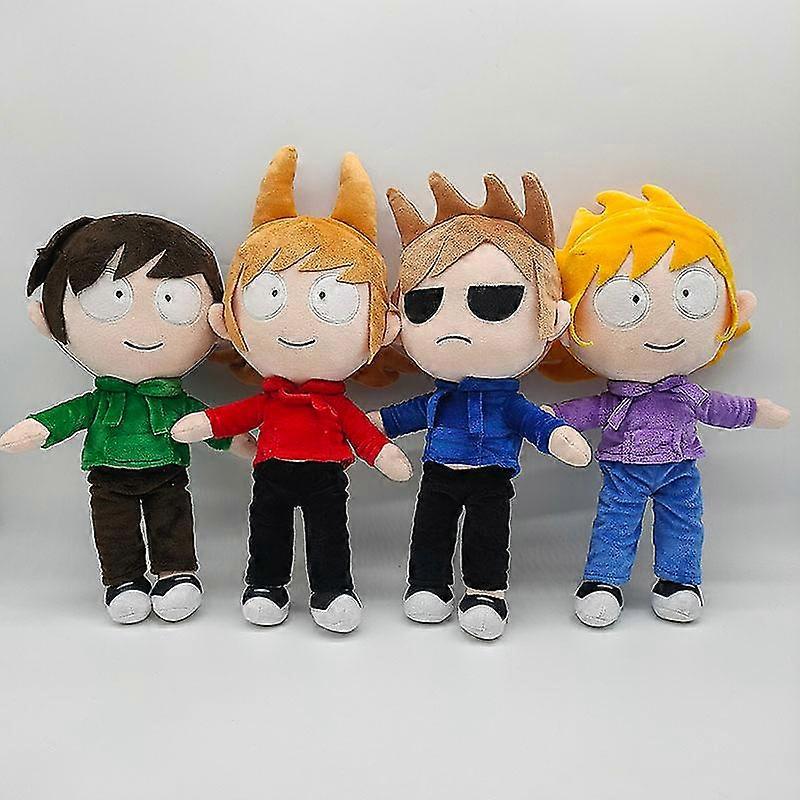 1pc 32cm-38cm New Exclusive Eddsworlded Plush Doll Cartoon Edd Tord ...