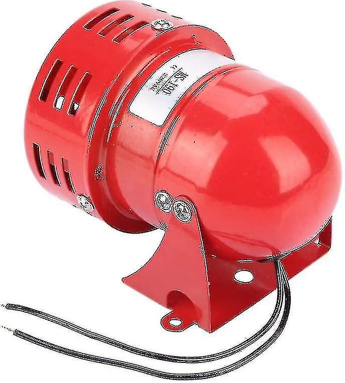 Kryp-220v Powerful Outdoor Alarm Siren, 120db Alarm Siren, Red Motor ...