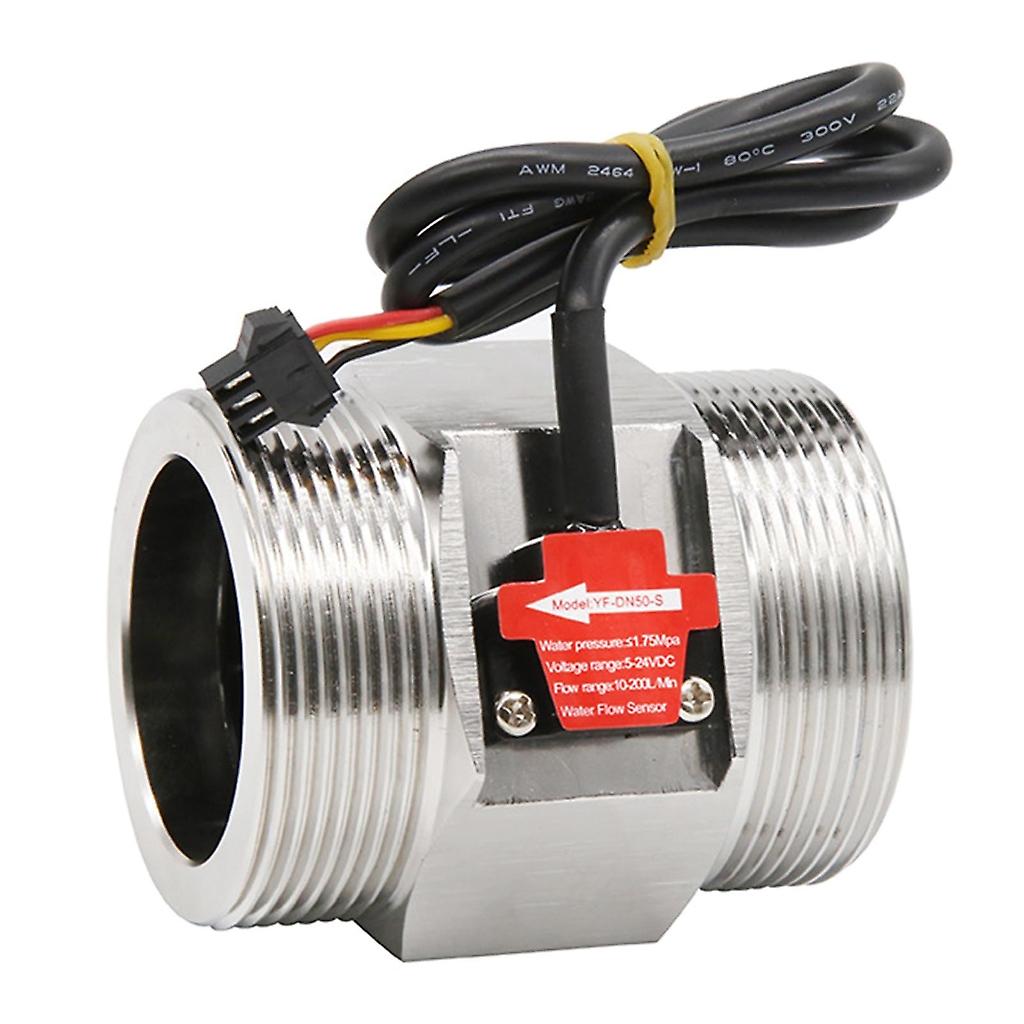 1.5'' Hall Effect Flow Sensor Turbine Flowmeter Fluidmeter Counter 5 ...