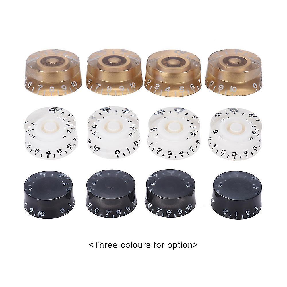 4pcs Speed Volume Tone Control Knobs for Gibson Les Paul Guitar ...