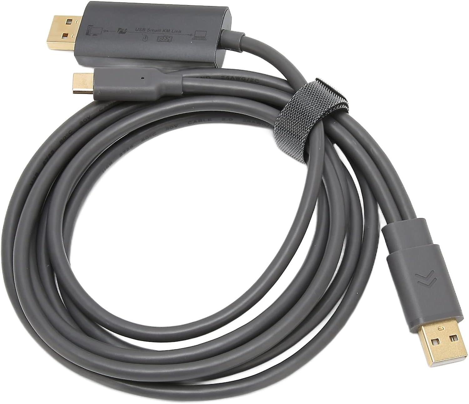 Dilwe USB 3.0 Data Transfer Cable, PC to PC Data File Transfer Bridge, Keyboard Mouse Sharing ...