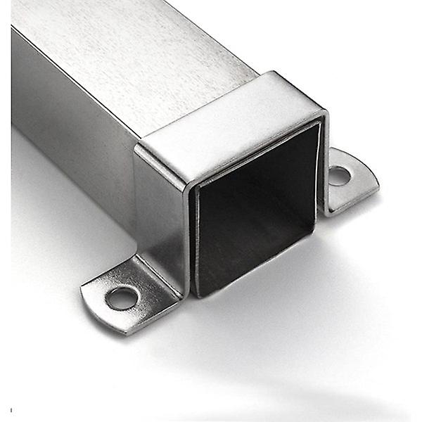 10 pcs 40*40mm Square oblong tube clamp, Stainless steel square tube ...