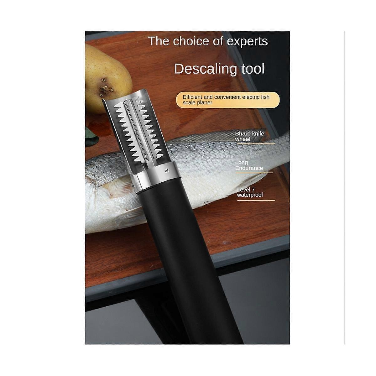 Portable Electric Fish Scraper Waterproof Fish Scale Remover Scraping ...