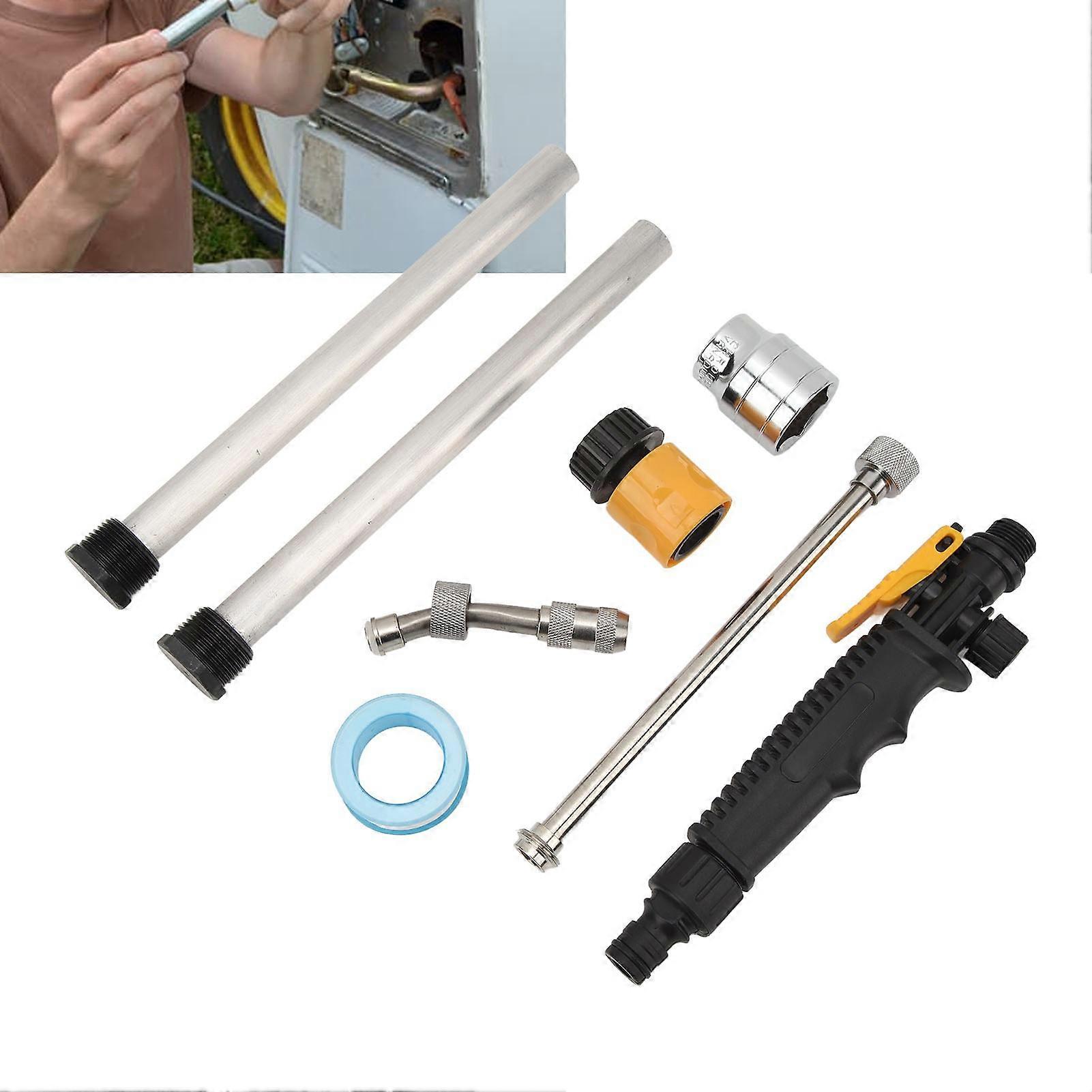 RV Water Heater Anode Rod with Flush Wand 3/4in NPT 18 X 235mm ...