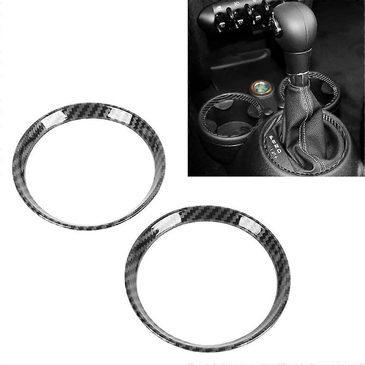 Car Cup Holder Panel Trim Ring Car Interior Fit for R54 R56 R55 ...