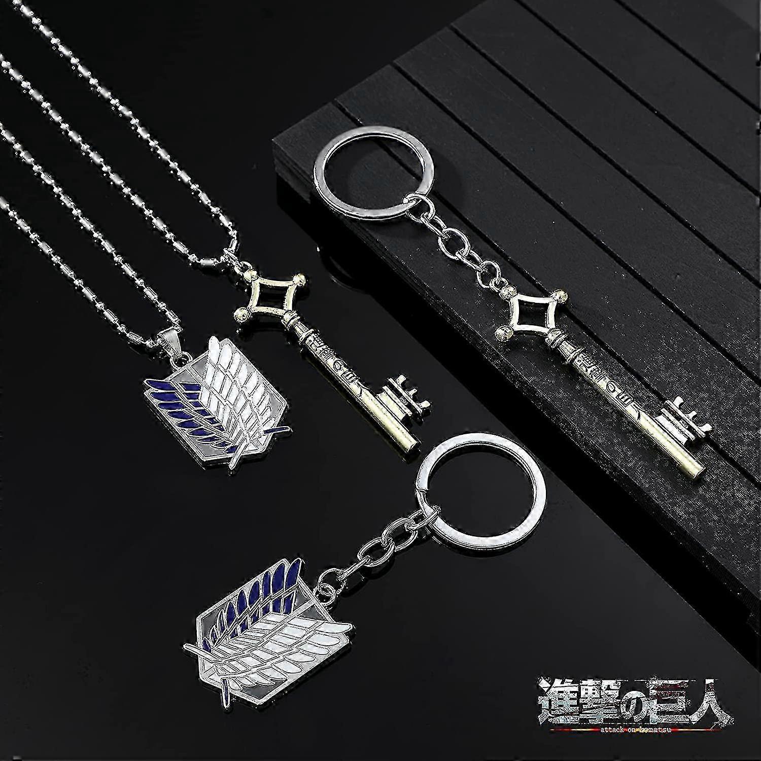 Attack On Titan Necklace For Men Mens Boy Boys Women Girls Aot Anime ...