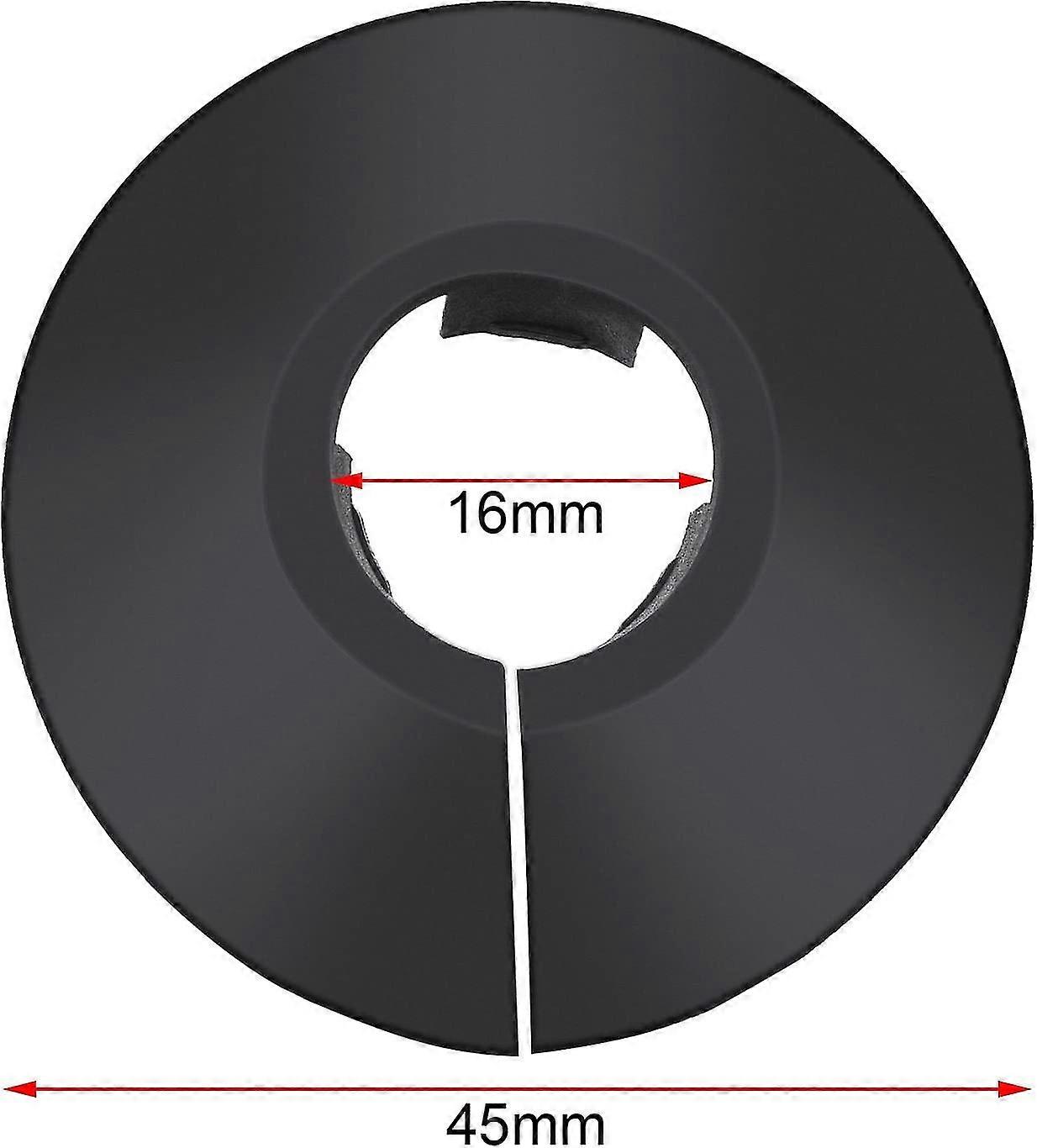 12 Pack Plastic Radiator Pipe Covers Pipe Collars For 15 Mm Diameter ...