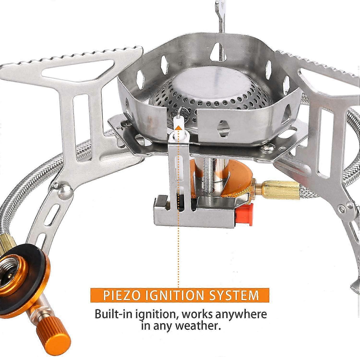 New ModelsGas Camping Stove, Camping Burner, Foldable Outdoor Cooker ...